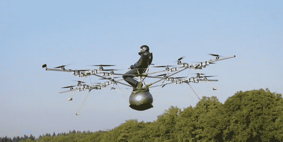 World's First Manned Flight With An Electric Multicopter - The Tech Journal