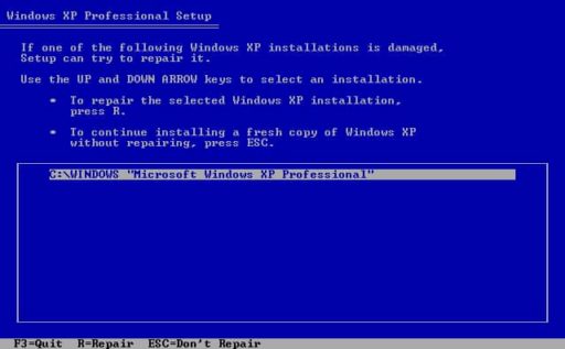 [Complete Guide] How To Repair Windows XP Startup - The Tech Journal