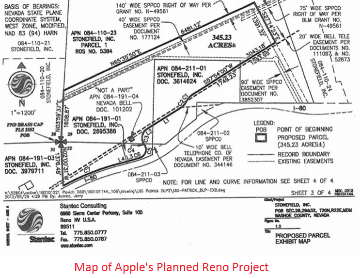 Apple To Build $1 Billion Data Center In Reno - The Tech Journal