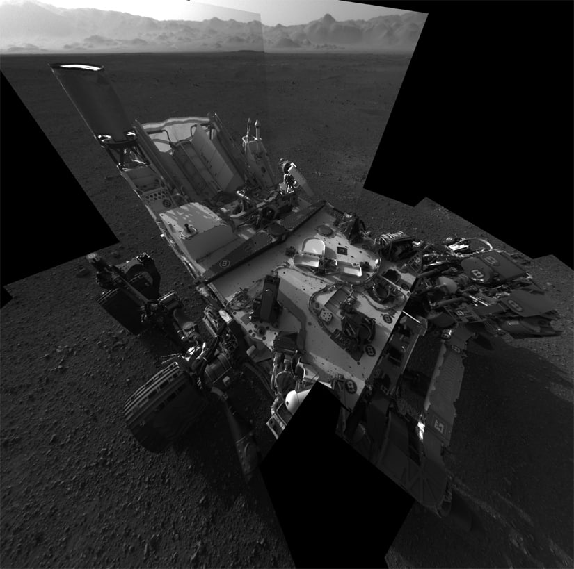 Watch The Curiosity's 1st Hi-Resolution Image On Mars Surface - The ...