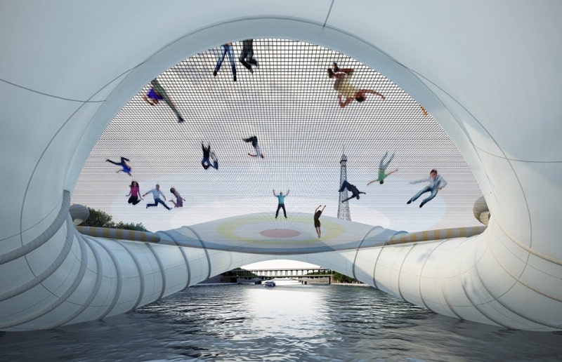 Conceptual Bouncing Bridge Won ArchTriumph Design Award - The Tech Journal