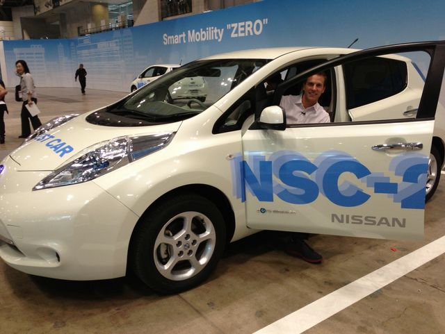 An Autonomous Electric Car From Nissan - NSC-2015 - The Tech Journal