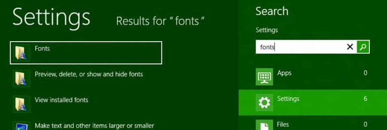 [Tutorial] How To Install New Fonts in Windows 8 - The Tech Journal