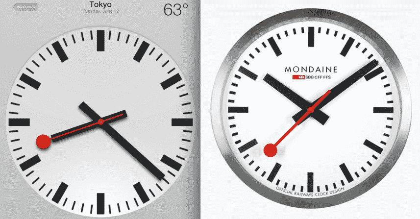 Apple To Pay SBB For Using Iconic Swiss Clock Design In iOS 6 - The ...