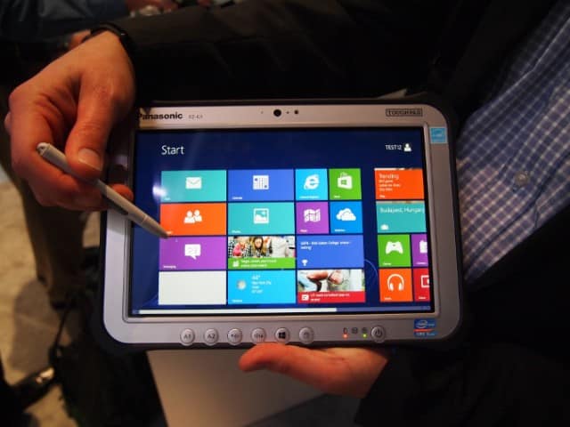 Panasonic Unveils 'World's Thinnest And Lightest' Rugged Windows 8 ...