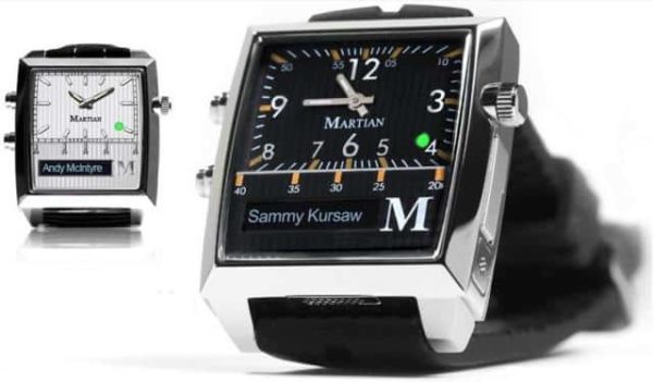 Martian Made World's First Voice Command Equipped Wrist Watch ...