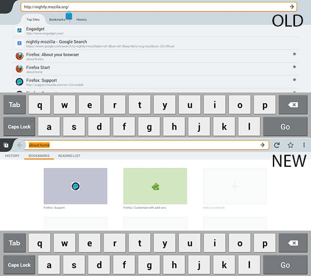 Mozilla Previews New UI In Firefox For Android - The Tech Journal