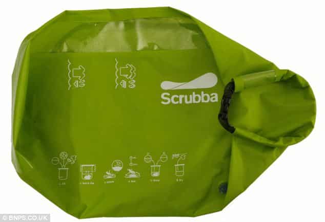 Pocket-size Portable Washing Machine Cleans Clothes In Just 30 Seconds ...