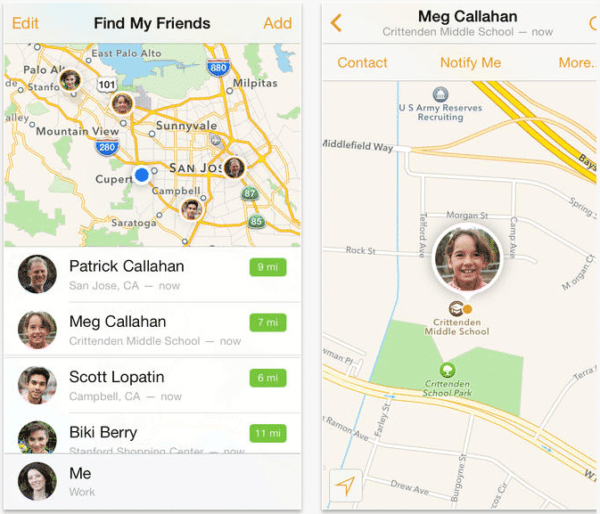 Apple Redesigns The 'Find My Friends' App For iOS 7 - The Tech Journal