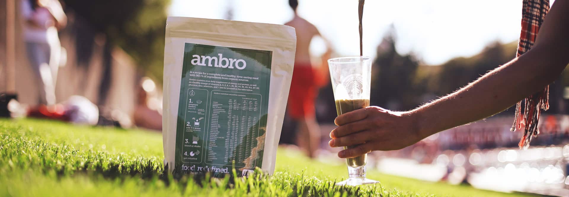 Ambro: A Perfect Drinkable Organic Meal That Fulfills Daily Nutrition ...