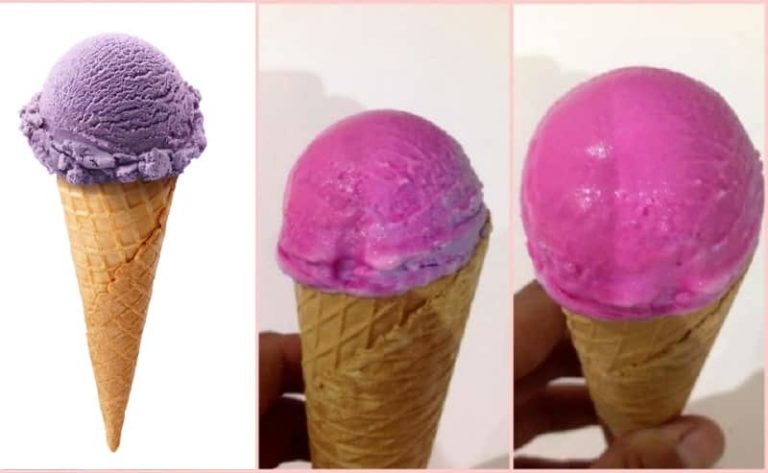 Physicist Invented Such Ice Cream That Changes Its Color When Licked ...