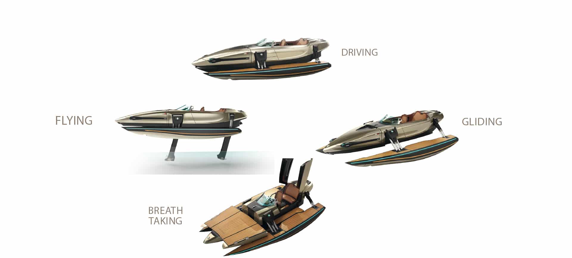 Kormaran Created Six Mode Convertible Luxurious Speedboat - The Tech ...