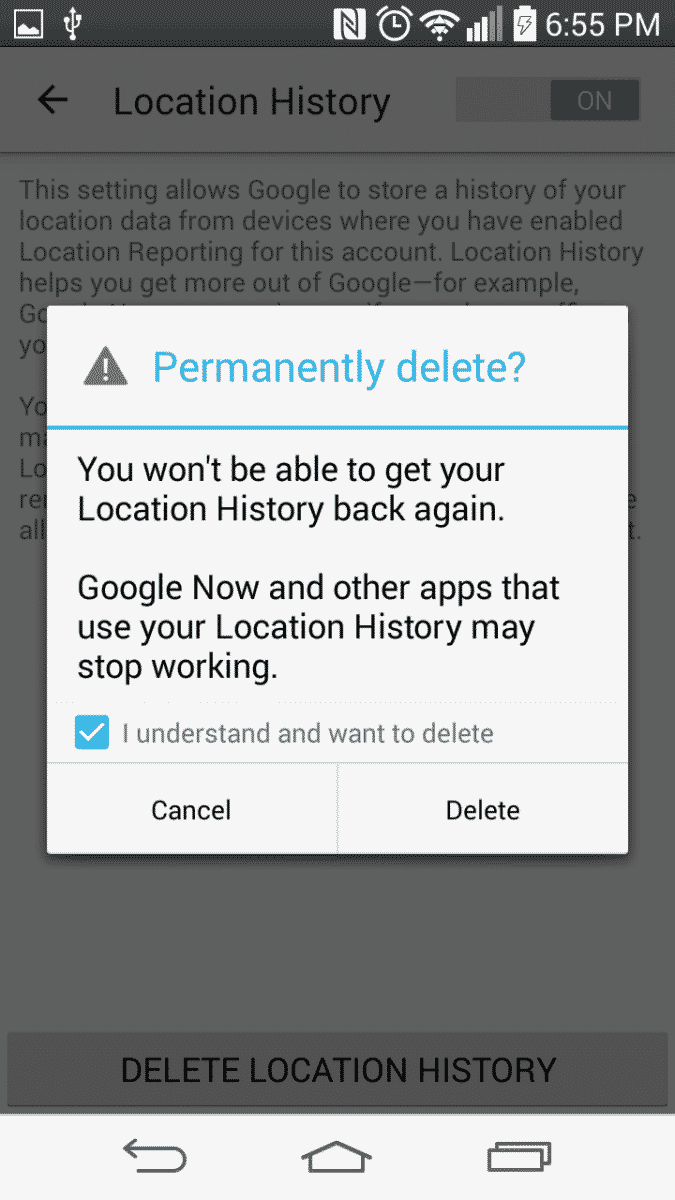 [Tutorial] How To Delete Your Google Location History Of Your Android ...