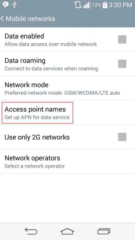[Tutorial] How To Setup Internet Settings on Android - The Tech Journal