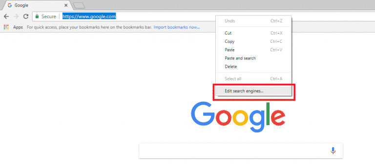 Search any Website Directly from Chrome's Address Bar - The Tech Journal