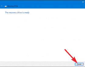 How To Create A Windows 10 Recovery Disk On USB - The Tech Journal