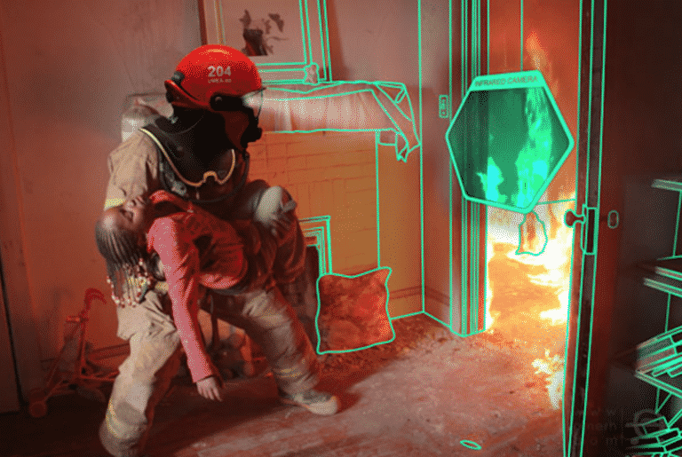 Qwake Tech's AR Helmet Helps Firefighters See Through Smoke - The Tech ...
